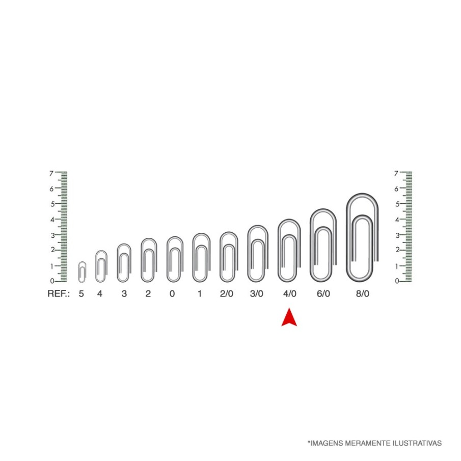 Clips Galvanizado Nº 4/0 390 clips - Catambria Distribuidora • Comprar ...