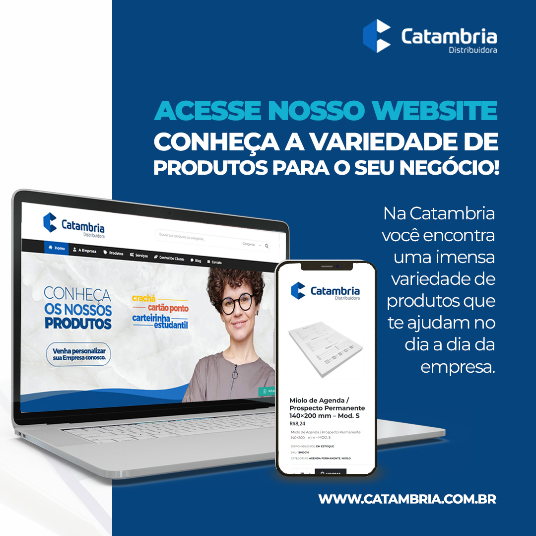 Acesse nosso Website e conheça a variedade de produtos para o seu ...
